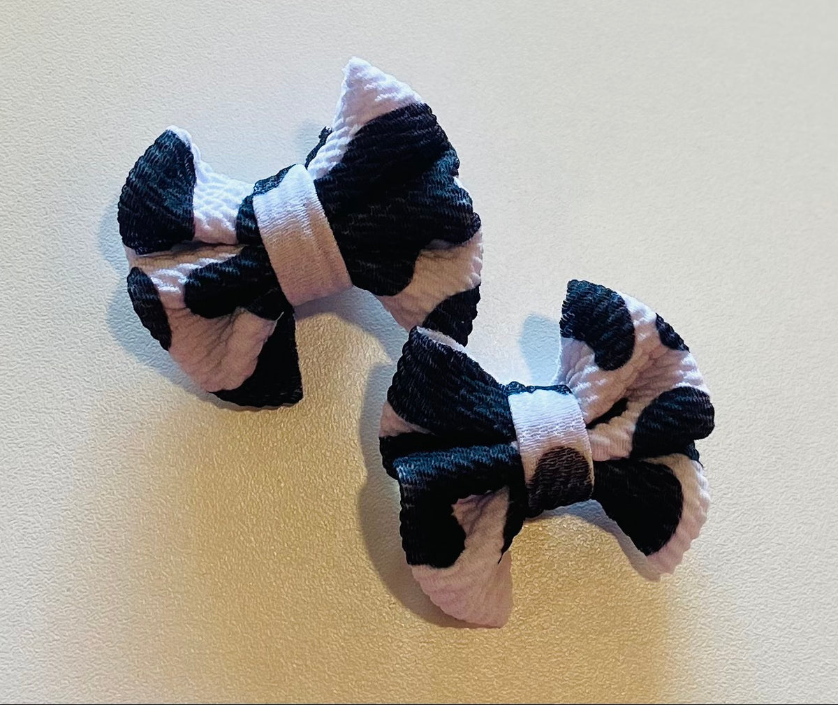 mini cow bows – IA Homegrown